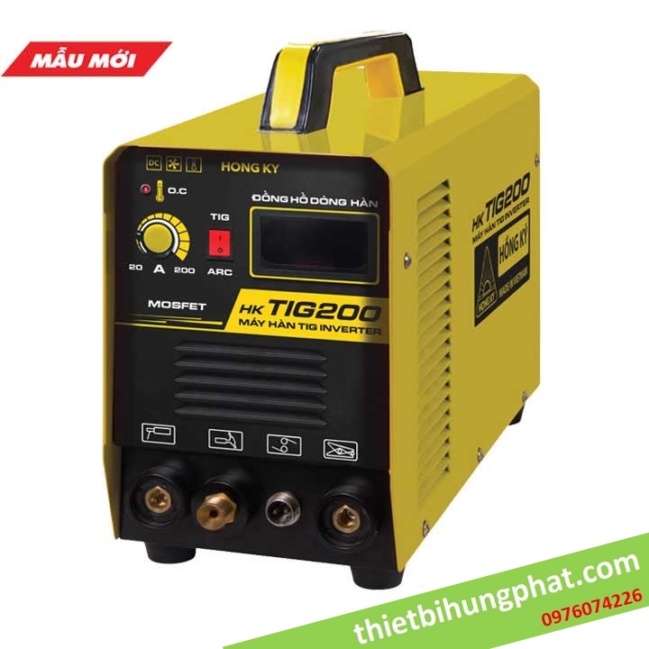 Máy hàn Hồng Ký HK TIG200 – Thiết bị HƯNG PHÁT